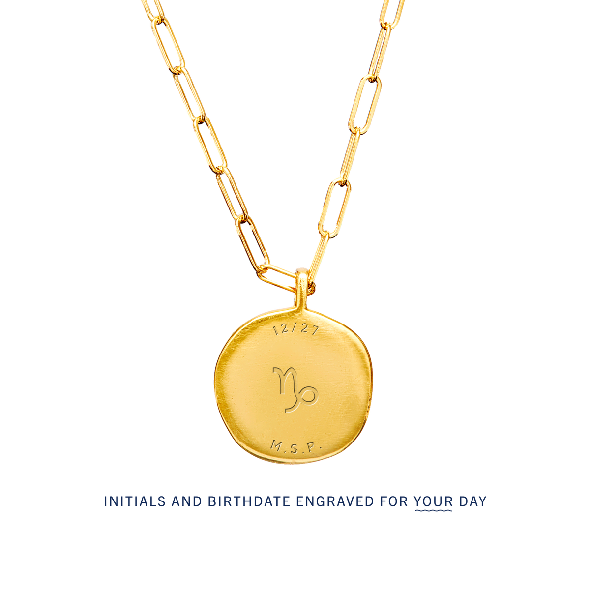 The June 8 Zodiac Pendant Necklace – Birthdate Co.
